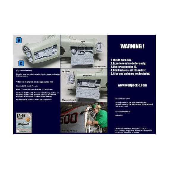 EA-6B Prowler Radar & avionics set