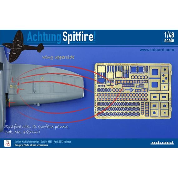 Spitfire Mk. IX surface panels
