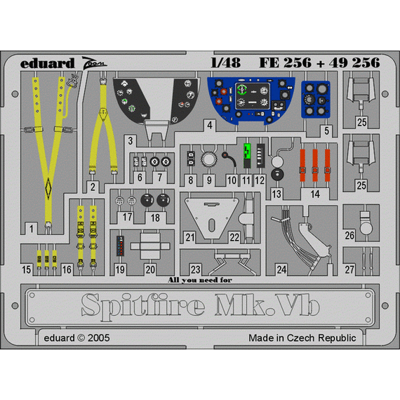 Spitfire Mk. Vb cockpit