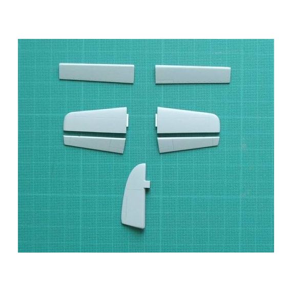 Hawker Seahawk - Control surfaces set