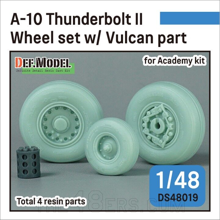 A-10 Thunderbolt II Wheel set w/ Vulcan part