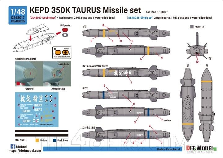 KEPD 350K TAURUS Missile set