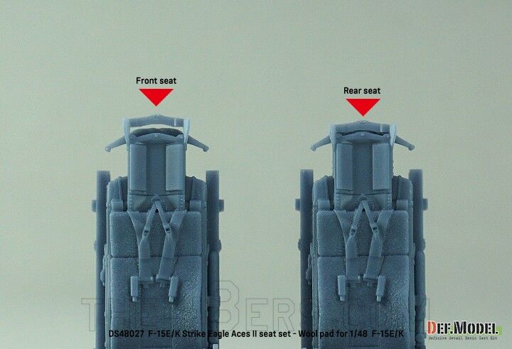 F-15E/K Strike Eagle Aces II seat set- Wool pad