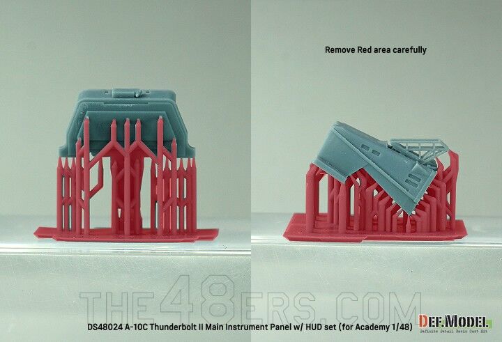 A-10 Thunderbolt Main Instrument Panel w/ HUD set