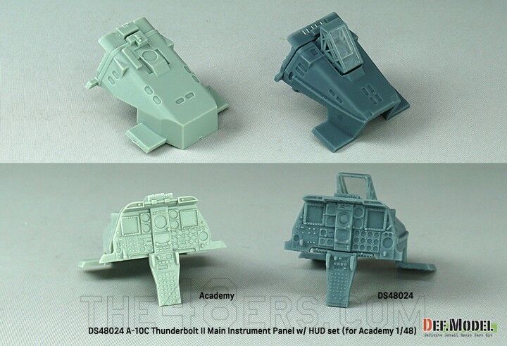A-10 Thunderbolt Main Instrument Panel w/ HUD set
