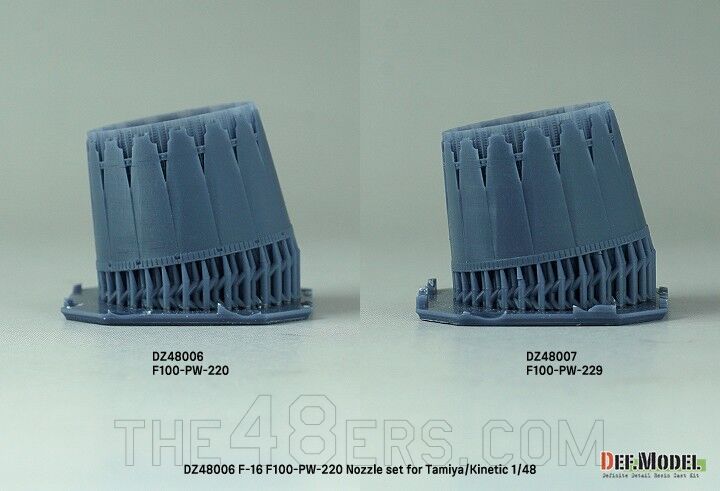 F-16 F100-PW-229 nozzle set