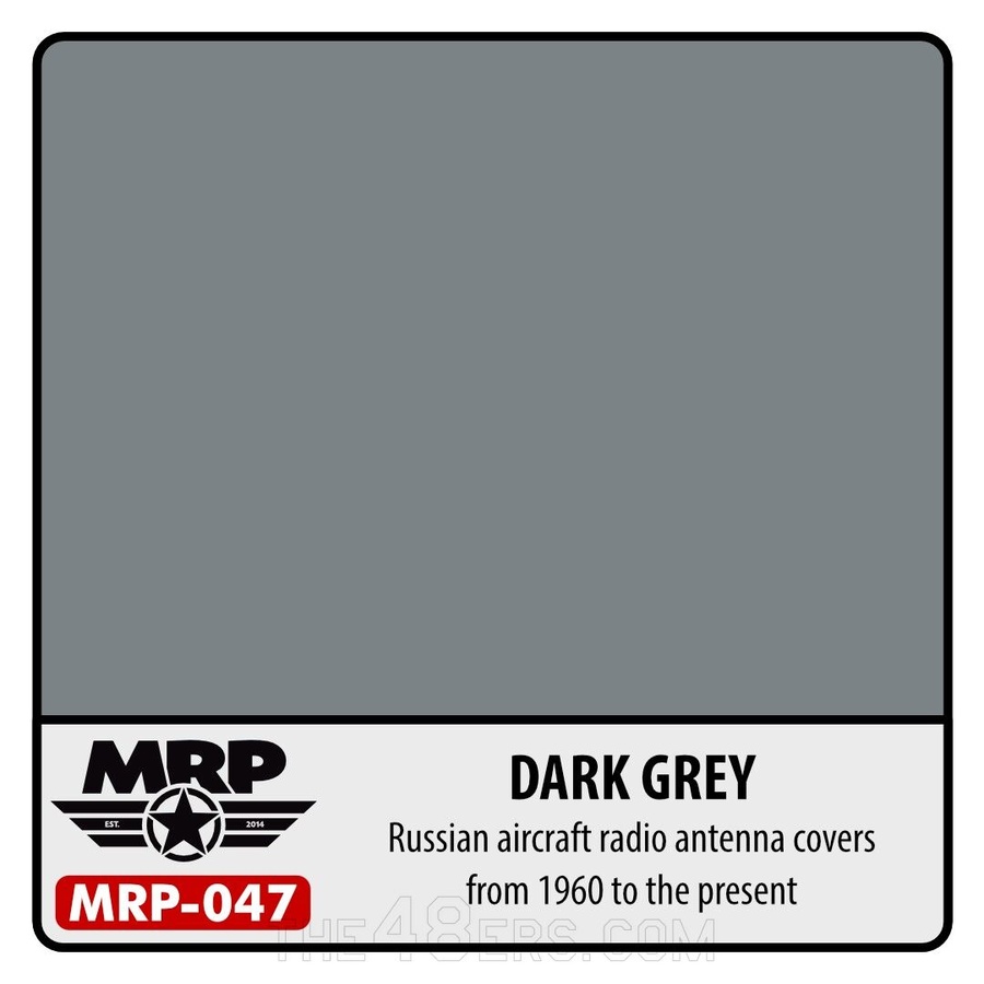 Dark Grey Russian aircRAFt radio antenna covers MR. Paint MRP-047