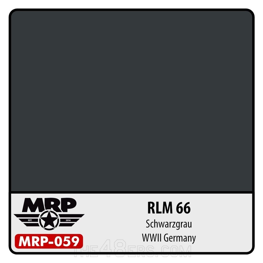 RLM 66 Schwarzgrau MR. Paint MRP-059