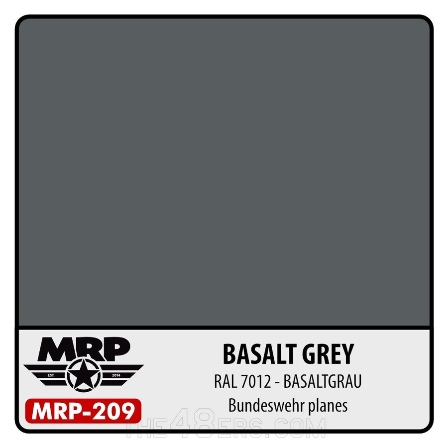 Basalt Grey RAL 7012 Basaltgrau