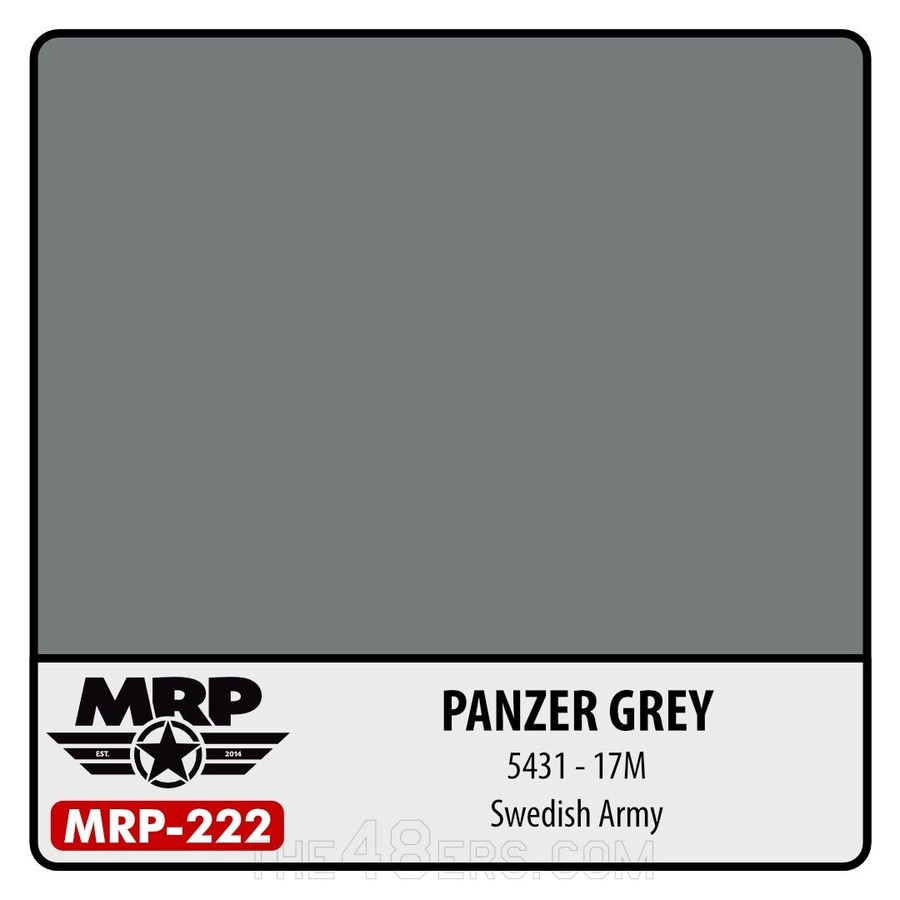 Panzer Grey 5431 - 17M Modern Swedish AF MR. Paint MRP-222
