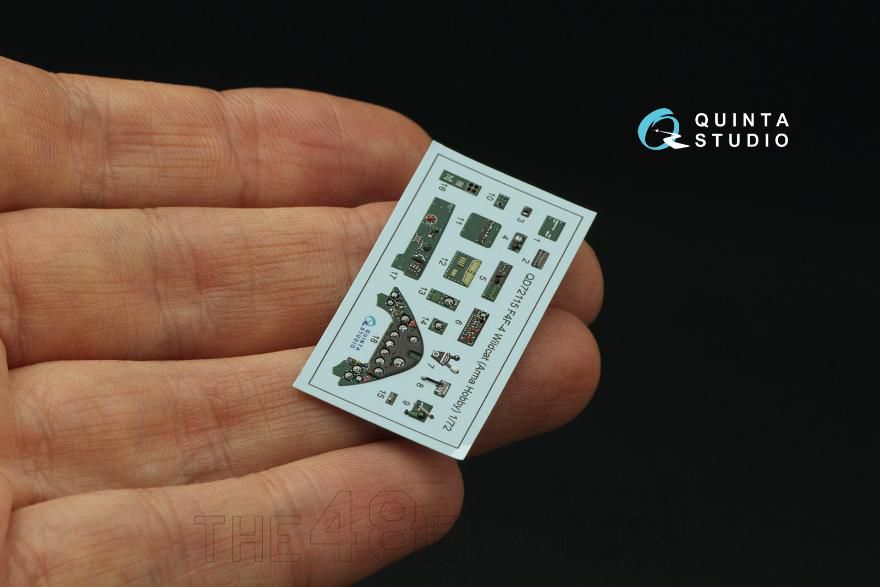 F4F-4 cockpit 3D decal Quinta Studio QD72115 1:72