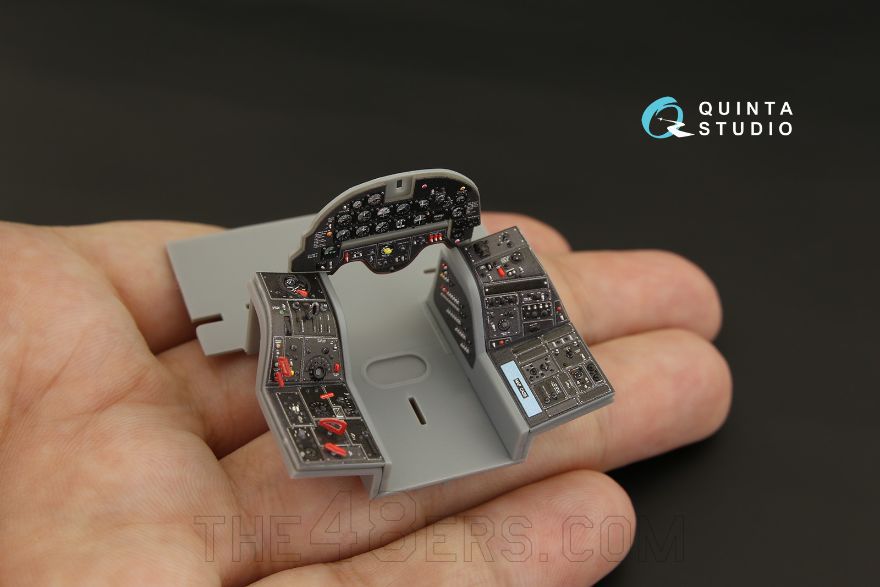 A-1H cockpit 3D decal Quinta Studio QD32064 1:32