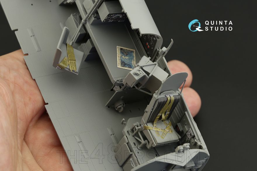Lancaster B I/III cockpit 3D decal Quinta Studio QD32150 1:32