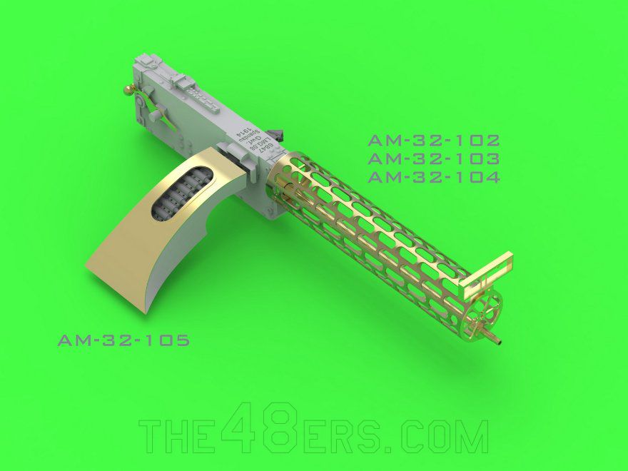 Fokker E.II/III ammunition feed for LMG 08 Master AM-32-105 1:32