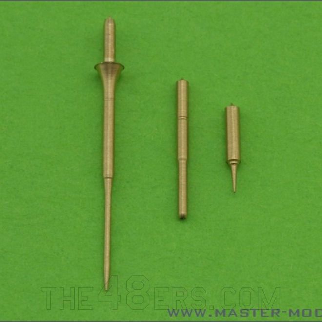 F-4 pitot tube, ram air inlet, AOA probe Master AM-72-036 1:72