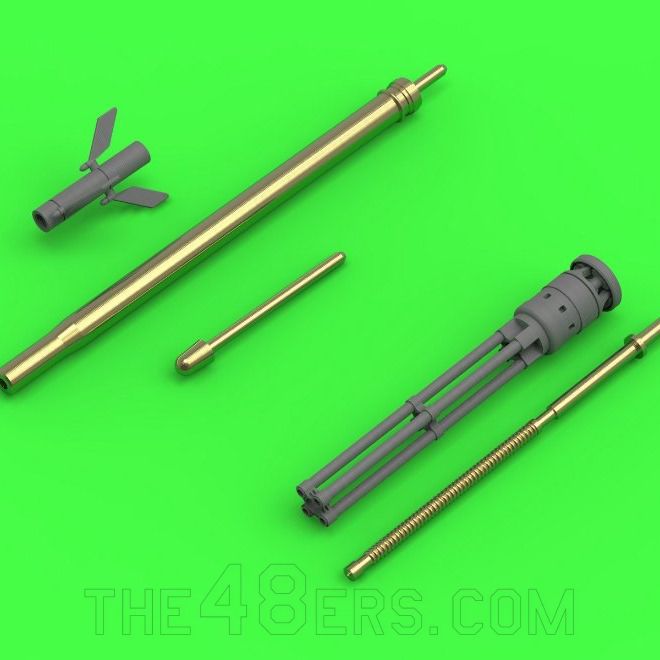 Mi-24 12.7mm machine gun + DUAS probe Master AM-72-110 1:72