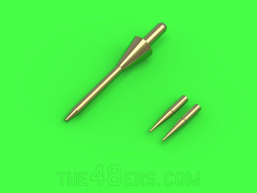 Alpha Jet A pitot tube + AOA probes Master AM-72-149 1:72