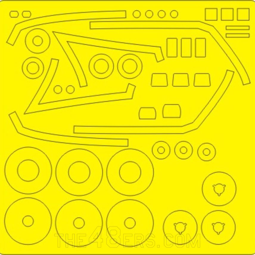 F-16C Fighting Falcon basic kabuki masks New Ware NWAM0290 1:32