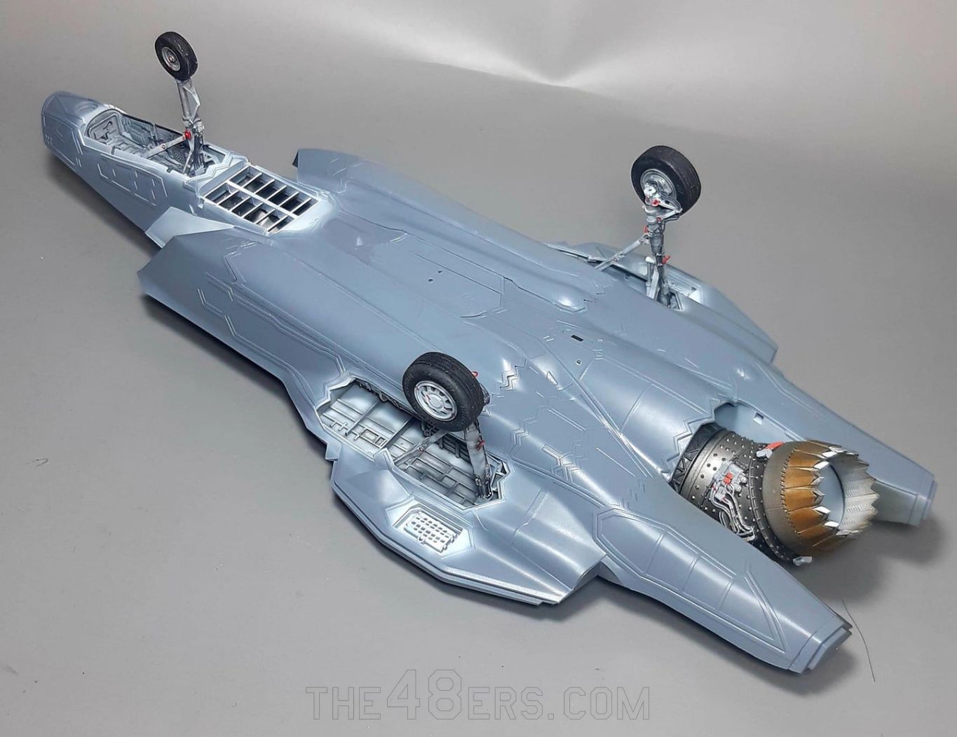 F-35B Jet nozzle+fan (vertical landing) 3D-Chute Expert 0820910 1:48