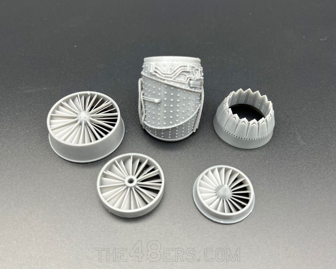 F-35B Jet nozzle+fan (vertical landing) 3D-Chute Expert 0820910 1:48