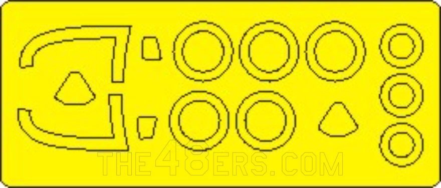 Ye-152A (E-152A) basic kabuki masks New Ware NWAM0905 1:72