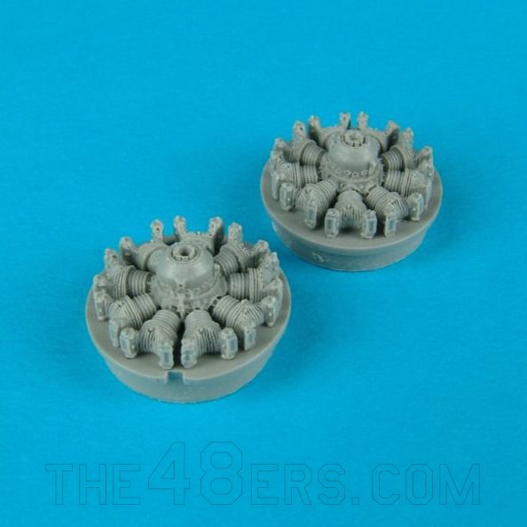 S2F-1 Tracker engines Quickboost QB72 059 1:72