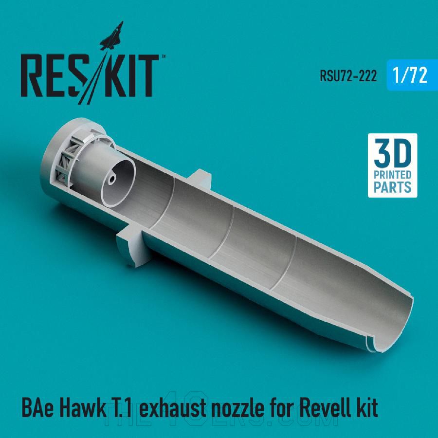Hawk T.1 exhaust nozzle ResKit RSU72-0222 1:72