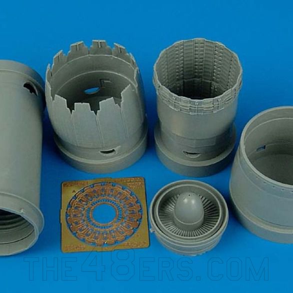 F-16CG/CJ Block 40/50 exhaust nozzle Aires 2102 1:32