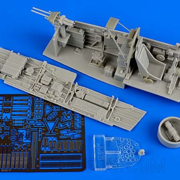 Ju 87D/G Stuka cockpit set Aires 2211 1:32