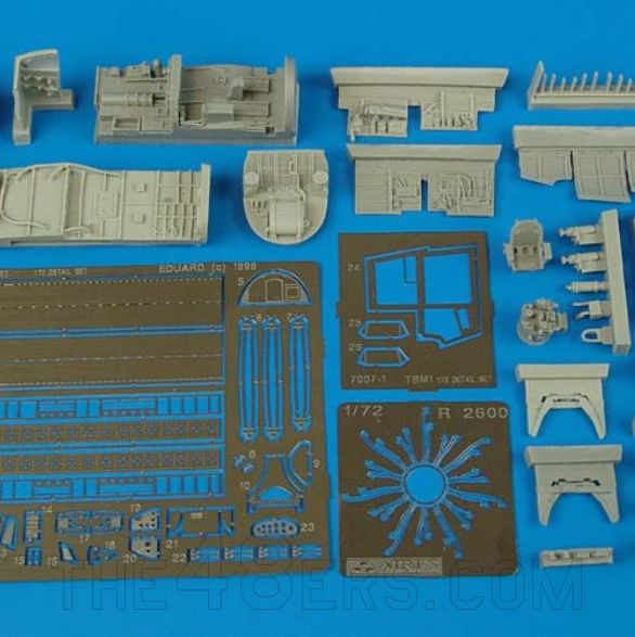 TBM Avenger detail set Aires 7007 1:72