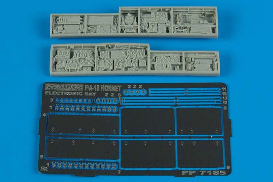 F/A-18 Hornet electronic bays Aires 7185 1:72