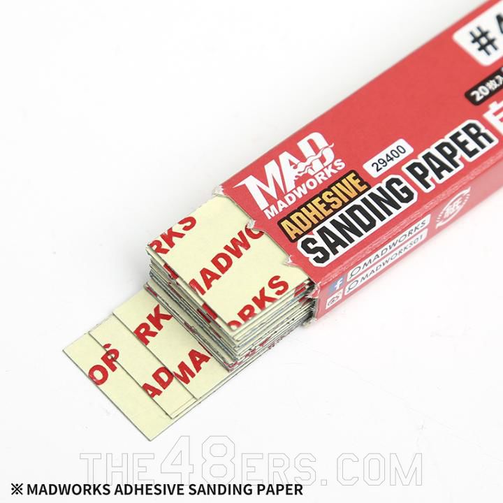 Adhesive sanding paper #400