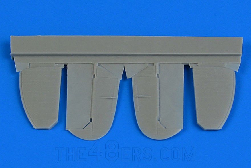 Spitfire Mk.IX control surfaces (metal) Aires 7351 1:72