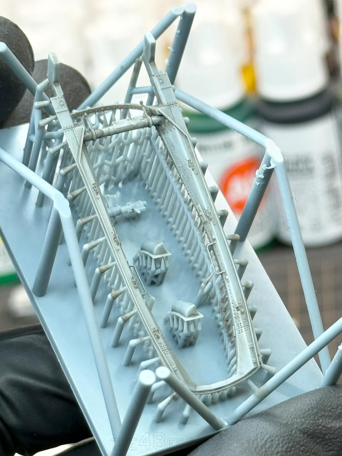 F-16 Canopy frame (with JHMCS sensor)