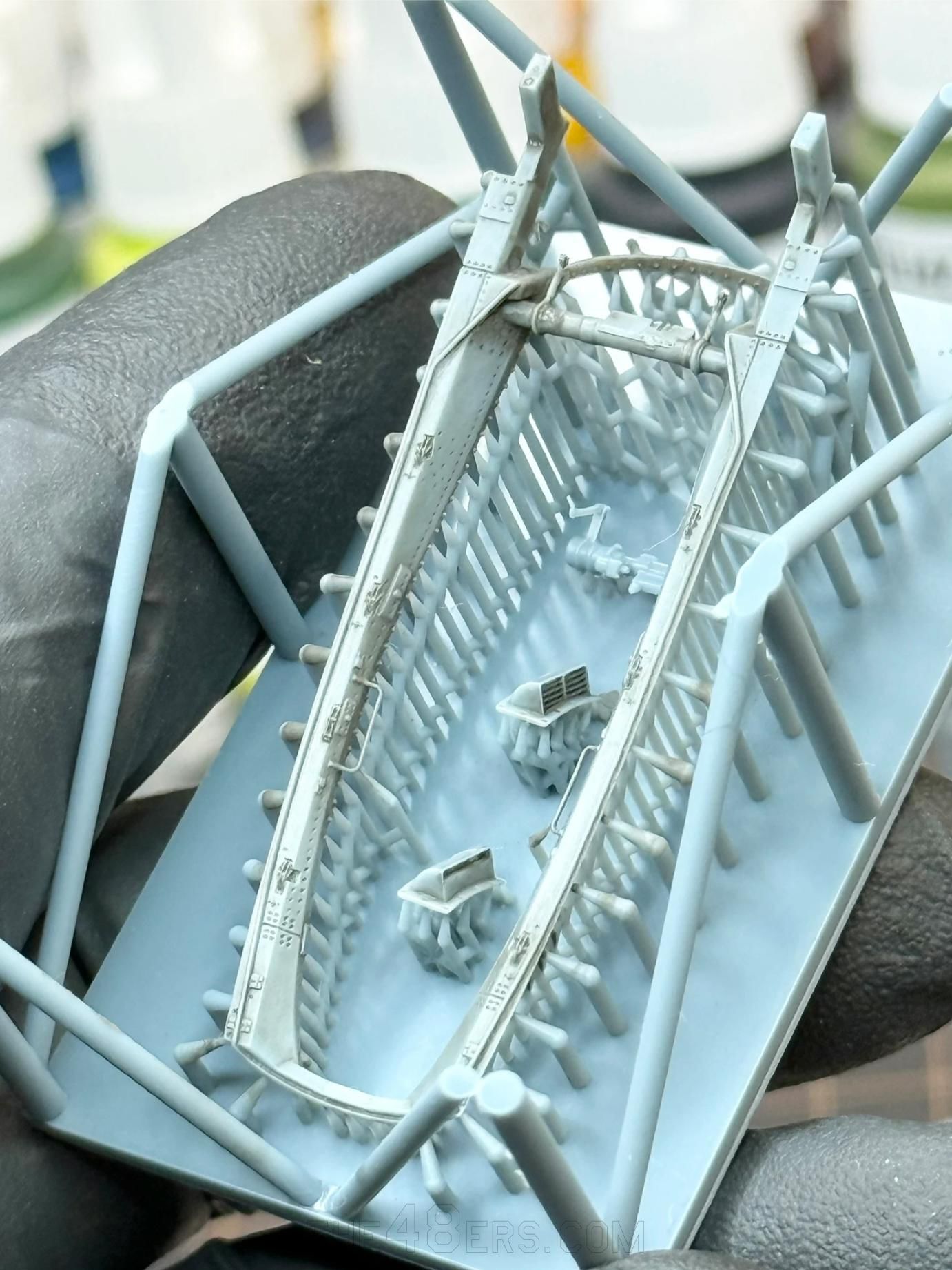 F-16 Canopy frame (with JHMCS sensor)