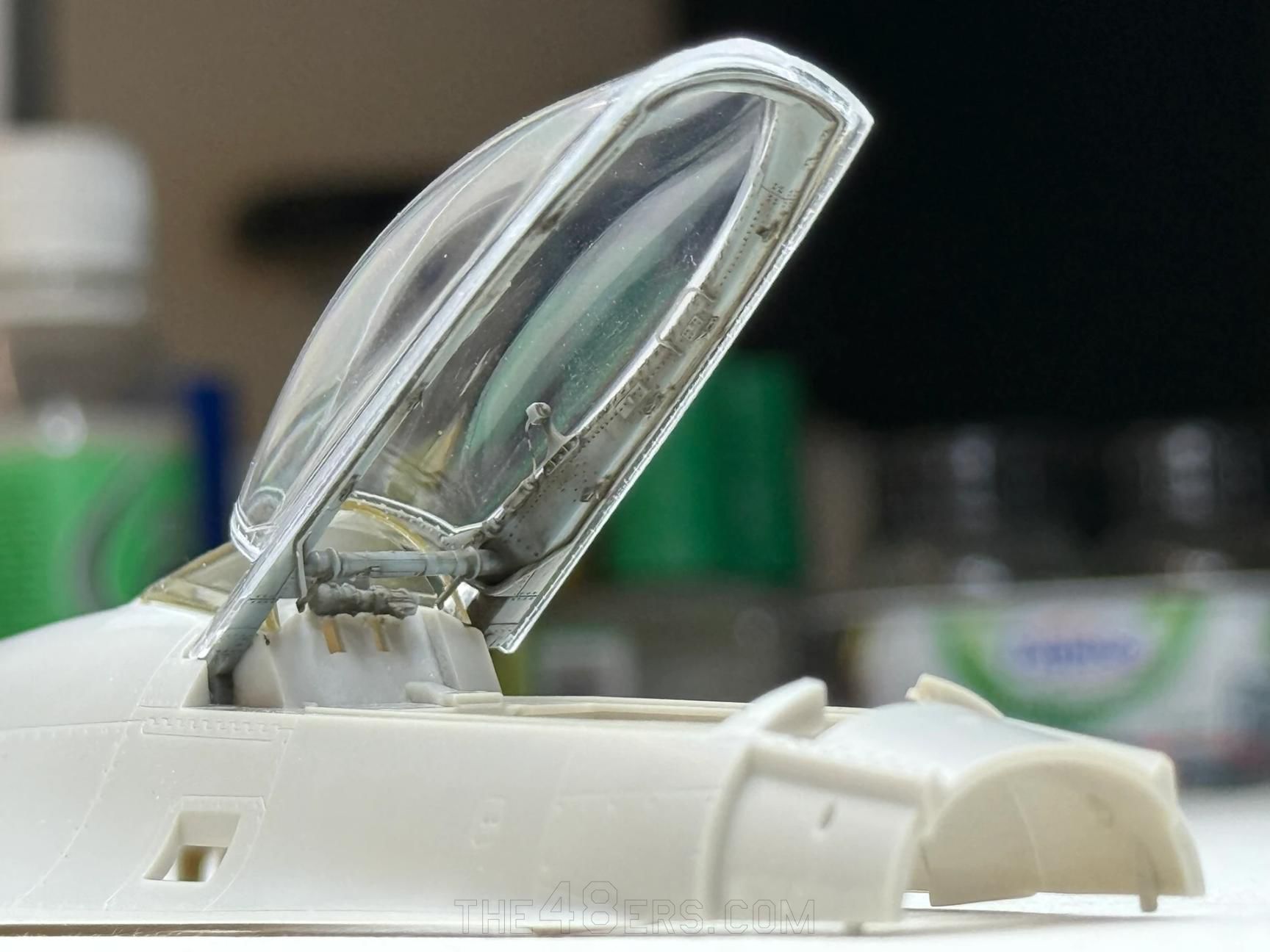 F-16 Canopy frame (with JHMCS sensor)