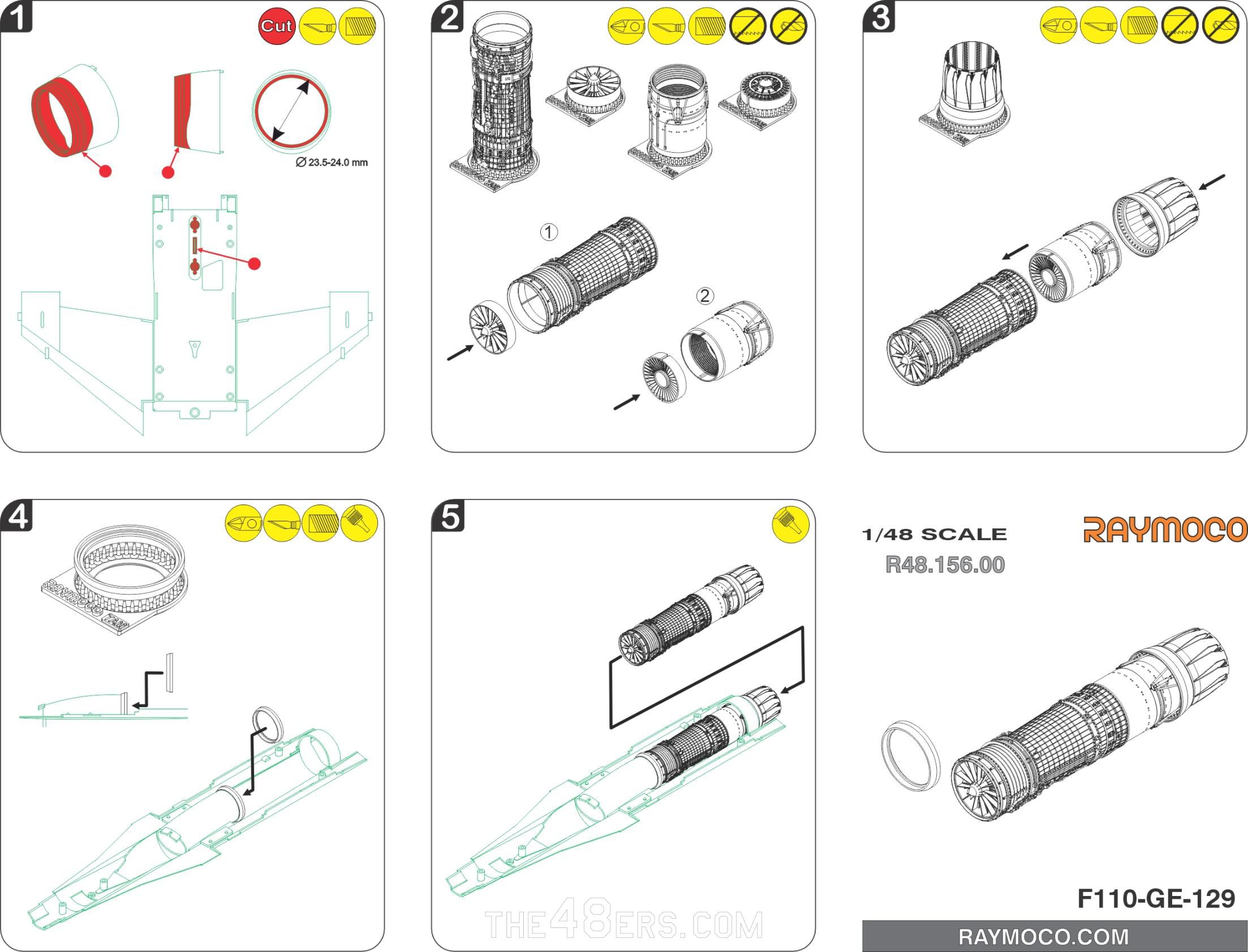 F-16 Turbo jet engine F110-GE-129 with trailer