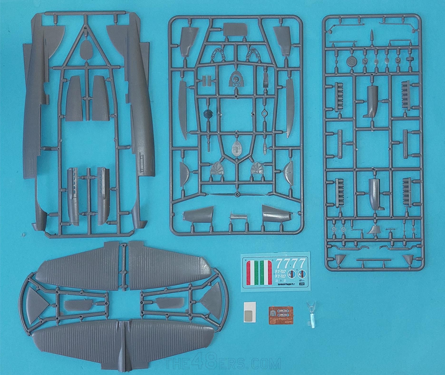 Piaggio Pegna PC.7 AMP Models 48011 1:48