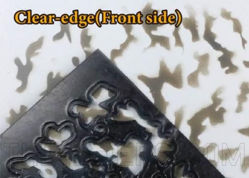 Weathering/Rusted/Rusty dual effects airbrush stencil #2 DXM Decals T-0002