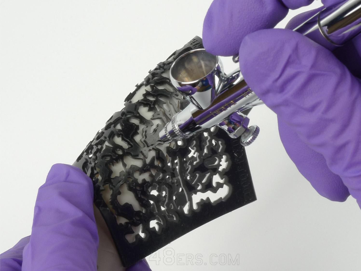 Weathering/Rusted/Rusty dual effects airbrush stencil #2 DXM Decals T-0002