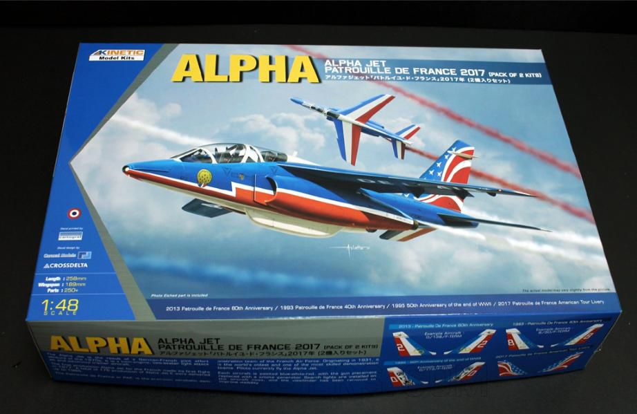 Alpha Jet Patrouille de France 2017 Kinetic K48064 1:48