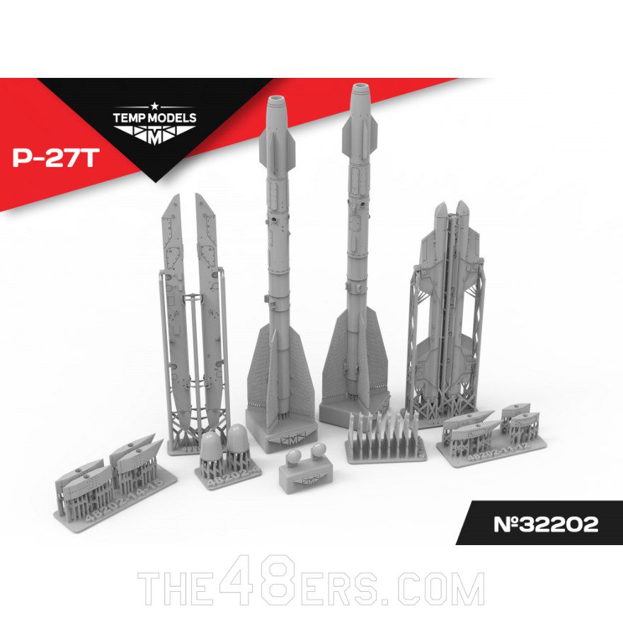 R-27T missile detailed Temp Models 32202 1:32