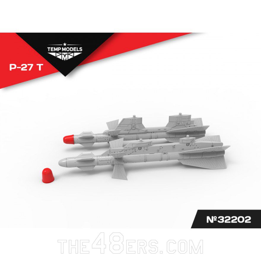 R-27T missile detailed Temp Models 32202 1:32