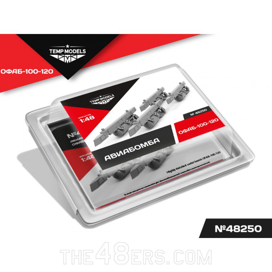 OFAB-100-120 aerial bomb Temp Models 48250 1:48