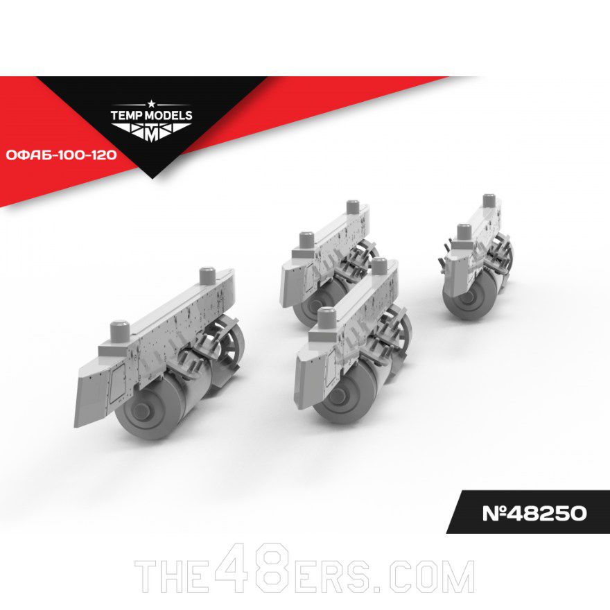 OFAB-100-120 aerial bomb Temp Models 48250 1:48