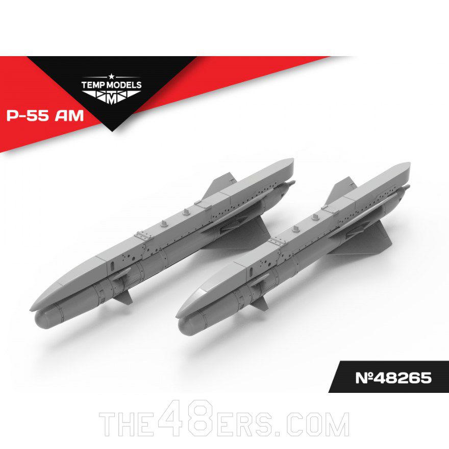 R-55 guided missile Temp Models 48265 1:48