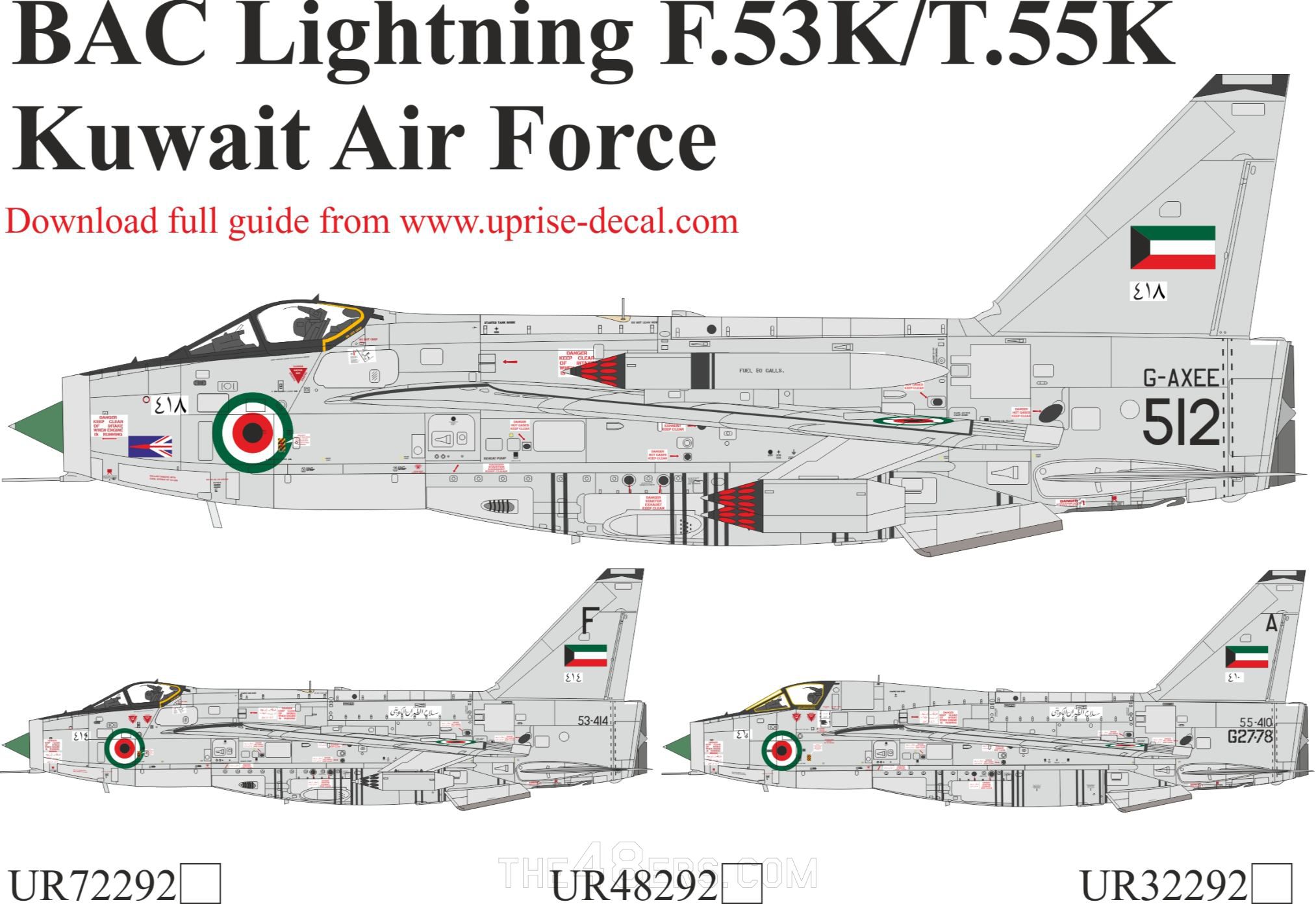 BAC Lightning F.53K/T55K Kuwait Air Force