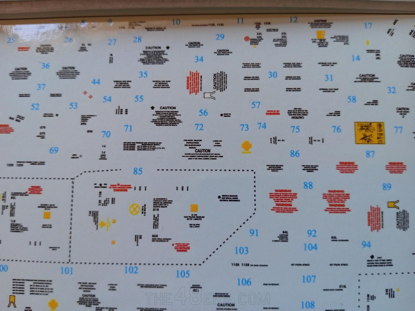 F-4B/N/J/S & RF-4B Phantom-II Navy and Marines stencils & insigna ...