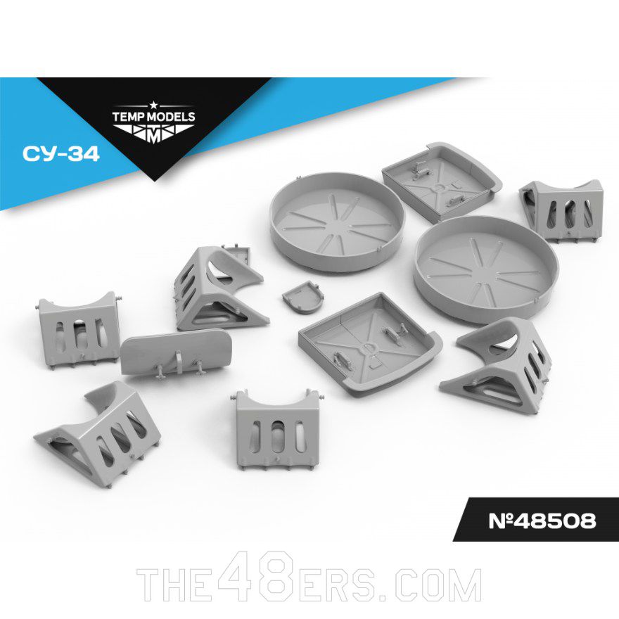 Su-34 set of plugs and pads Temp Models 48508 1:48