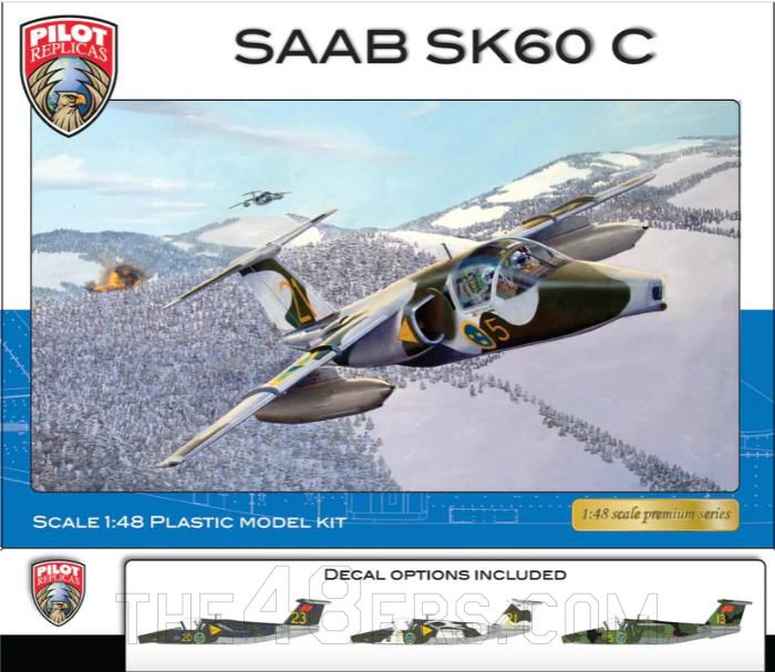 SAAB SK60 C Pilot-Replicas 48A008 1:48